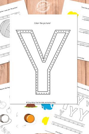 Letter Y Craft- Y Is For Yarn Preschool Craft | Kids Activities Blog