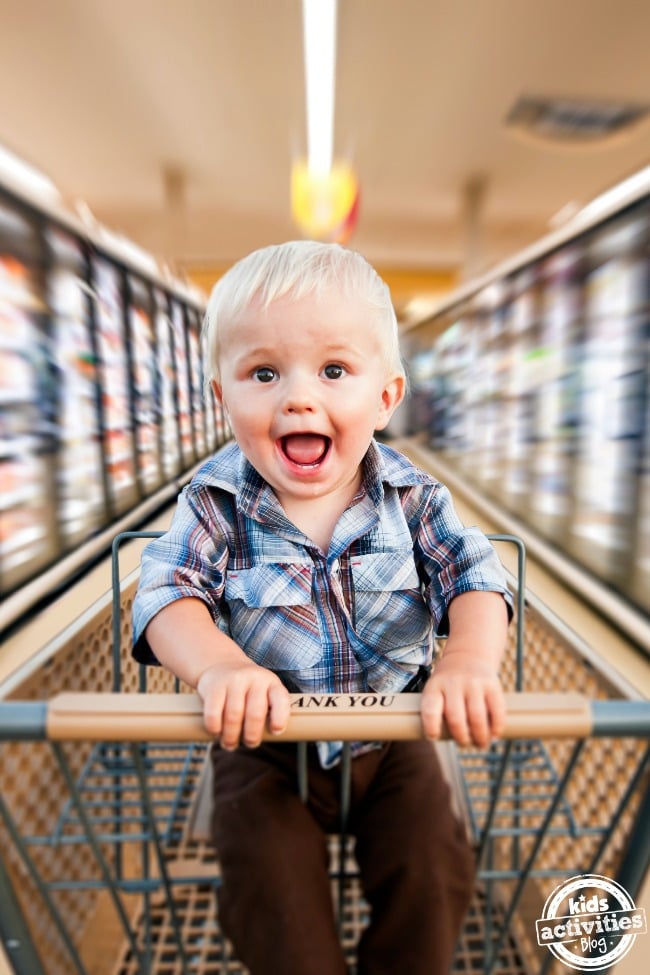 Tips for shopping with your kids