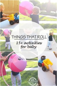 15+ {Things That Roll} Baby Games Kids Activities Blog
