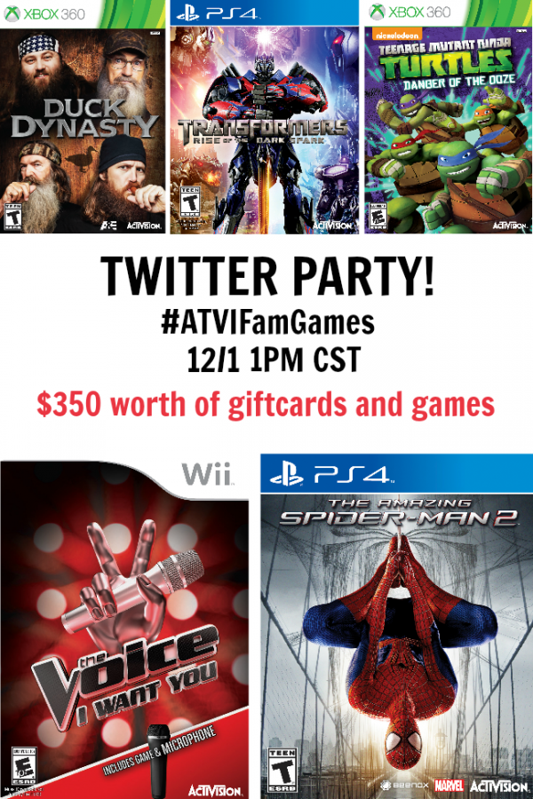 Join us for a Twitter Party with Activision Family Games on 11/25 at ...