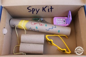 DIY spy kit in a box