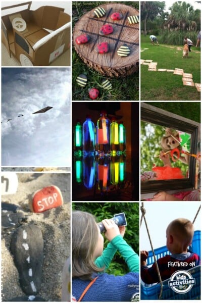 25 Ideas To Make Outdoor Play Fun | Kids Activities Blog