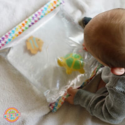 Make a Sensory Mini Water Blob for Baby Play | Kids Activities Blog