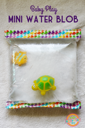 Make a Sensory Mini Water Blob for Baby Play | Kids Activities Blog