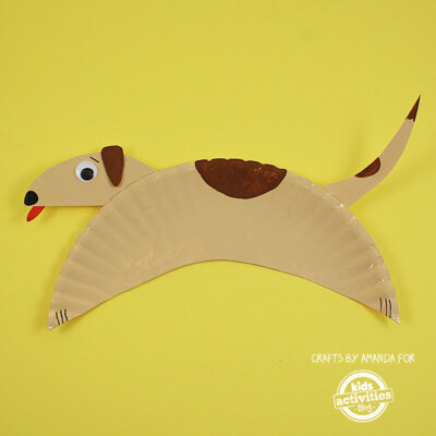 Paper Plate Crafts: Make A Cute Doggy | Kids Activities Blog