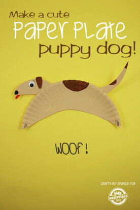 Paper Plate Crafts: Make A Cute Doggy | Kids Activities Blog