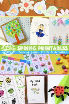 Printable Spring Crafts and Activities | Kids Activities Blog