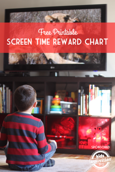 Free Printable Screen Time Reward Charts Kids Activities Blog