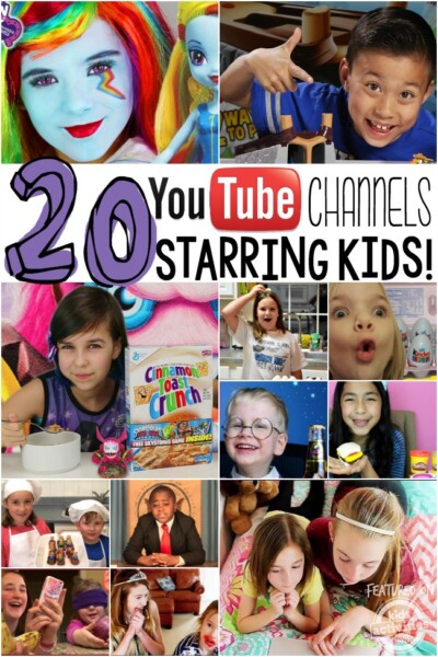 20 YouTube Channels Starring Kids Kids Activities Blog