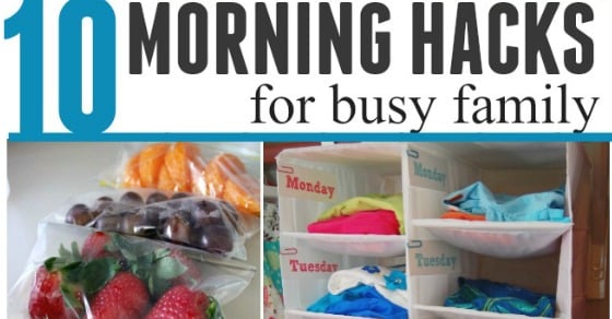 Morning Hacks For Busy Family Kids Activities Blog