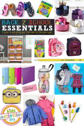 Must Have Back-To-School Essentials Guide! | Kids Activities Blog