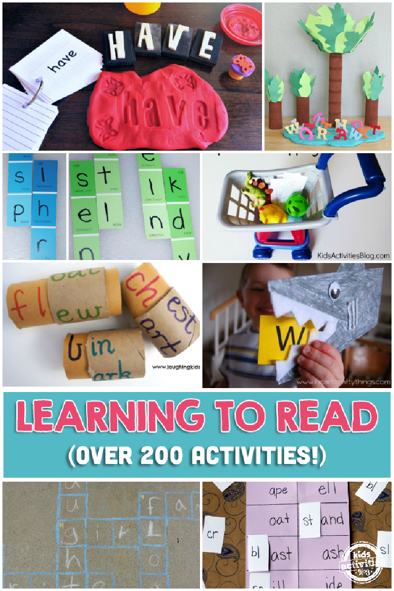 200+ Fun and Easy Learn To Read Activities Your Child Will Love