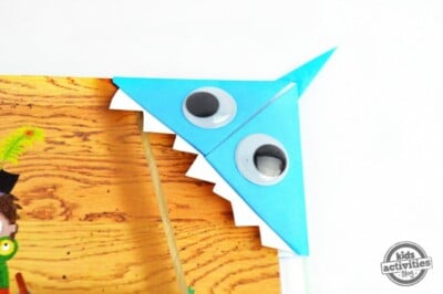 Fold a Cute Origami Shark Bookmark | Kids Activities Blog