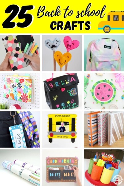 25 Cool School Themed Crafts for Kids | Kids Activities Blog