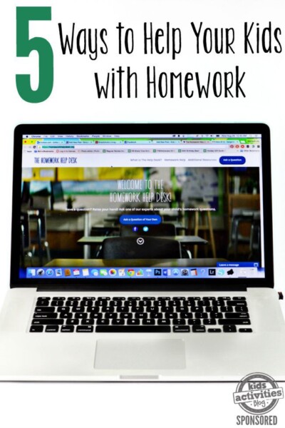 5 Ways to Help Your Kids with Homework Kids Activities Blog