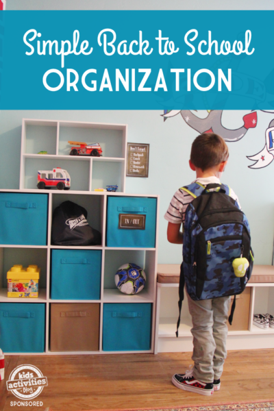 Simple Back to School Organization With Free Printables Kids Activities ...