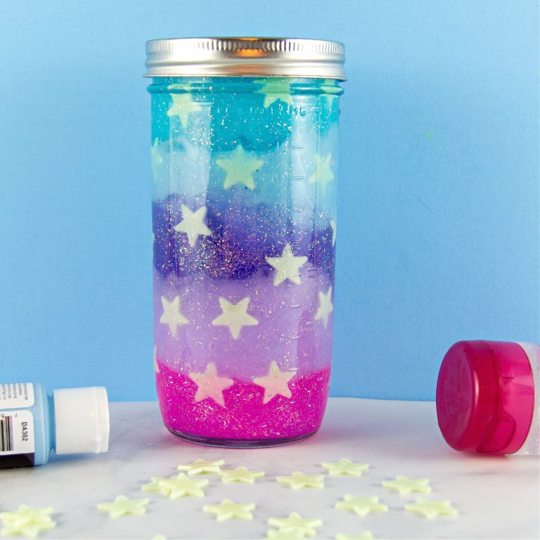 Easy DIY Glowing Sensory Bottle for Bedtime | Kids Activities Blog