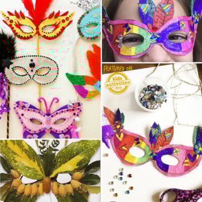 30+ DIY Mask Ideas for Kids | Kids Activities Blog