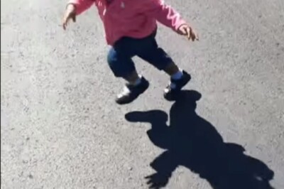 Cute Little Girl is LITERALLY Scared of Her Shadow [Video] | Kids ...