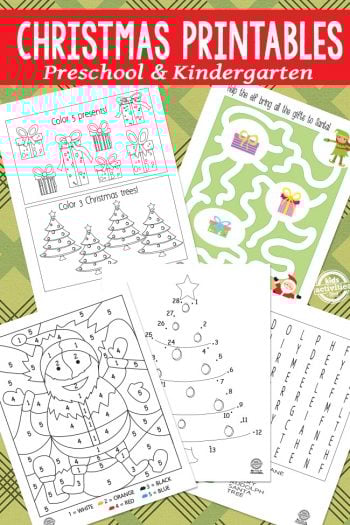 Christmas Preschool & Kindergarten Worksheets You Can Print | Kids ...