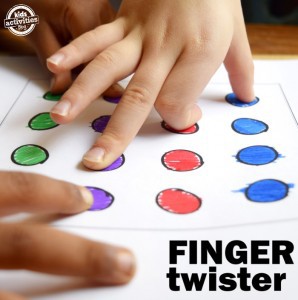 All Twisted Up!! An Educational Finger Game Kids Activities Blog