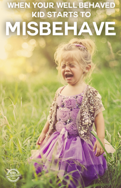 When Your Well-Behaved Child Starts To Misbehave