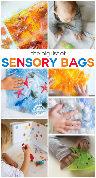 20 Awesome DIY Sensory Bags For Toddlers • Kids Activities Blog
