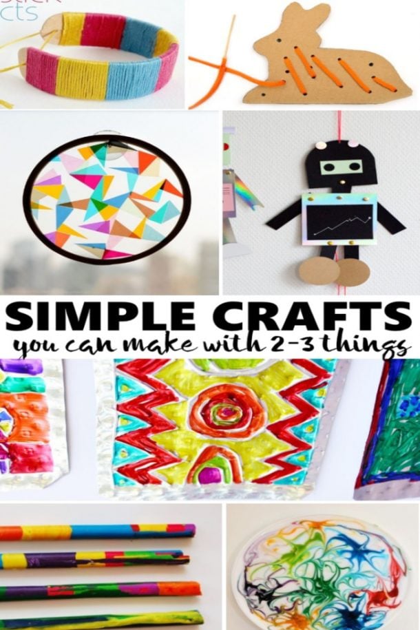 100+ Easy 5 Minute Crafts for Kids • Kids Activities Blog