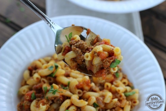 Easy Ghoulash Recipe Kids Activities Blog