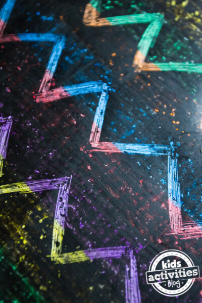 How to Make Easy Rainbow Scratch Art | Kids Activities Blog