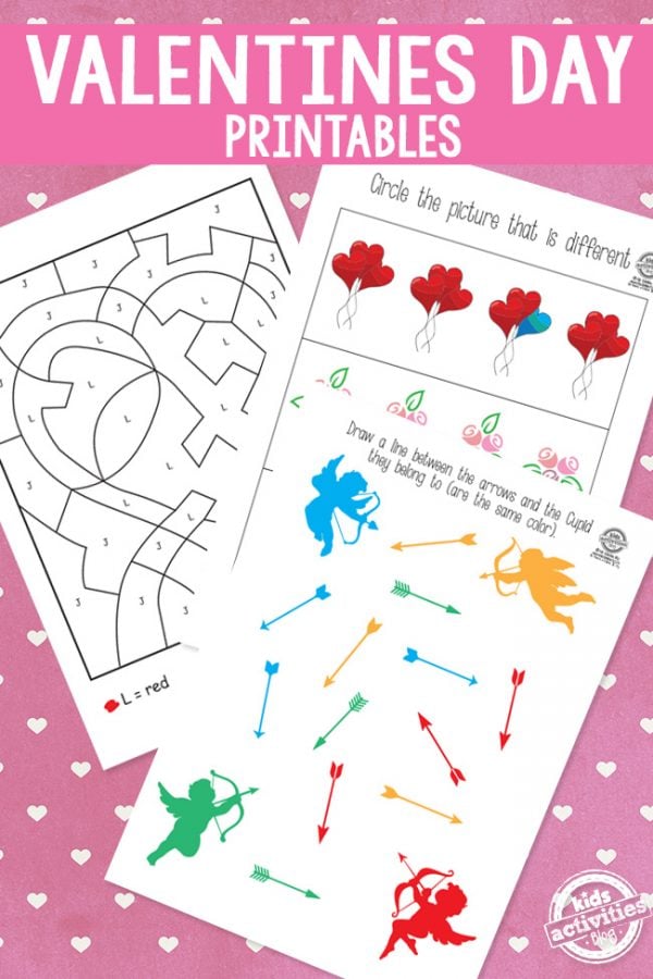 Valentines Day Printables Kids Activities Blog