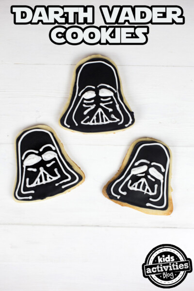 Make Easy Star Wars Cookies that Look Like Darth Vader | Kids ...