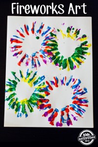 Fireworks Art for Kids | Kids Activities Blog