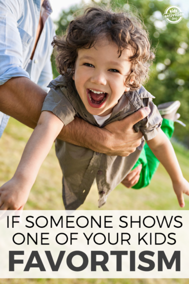 When Someone Shows Favoritism to ONE of Your Children