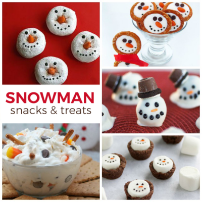 25 Yummy Snowmen Treats and Snacks Kids Activities Blog