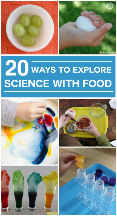 20 Ways to Explore Science With Food Kids Activities Blog