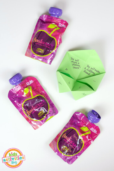 Advice for My Teen Self (With an Origami Fortune Teller)