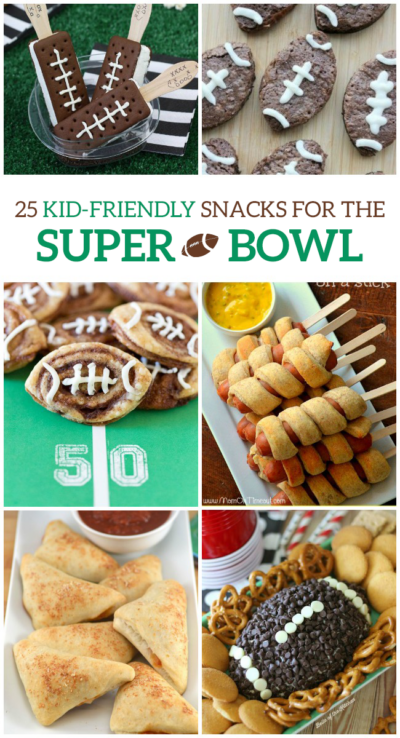 25 Kid-Friendly Super Bowl Snacks | Kids Activities Blog