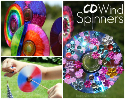 15 Fun Ways Kids Can Upcycle Old CD's | Kids Activities Blog