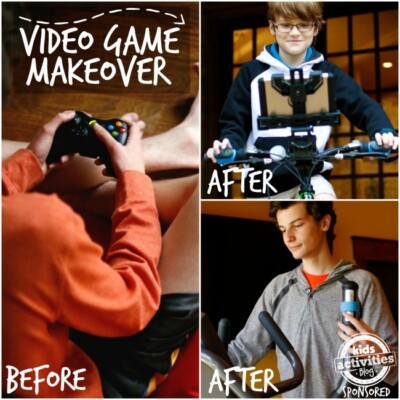 Video Game Makeover by Kids Activities Blog