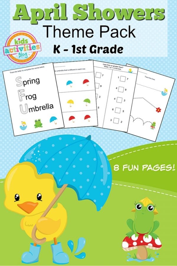 Spring Printable Preschool & Kindergarten Worksheet Pack | Kids ...