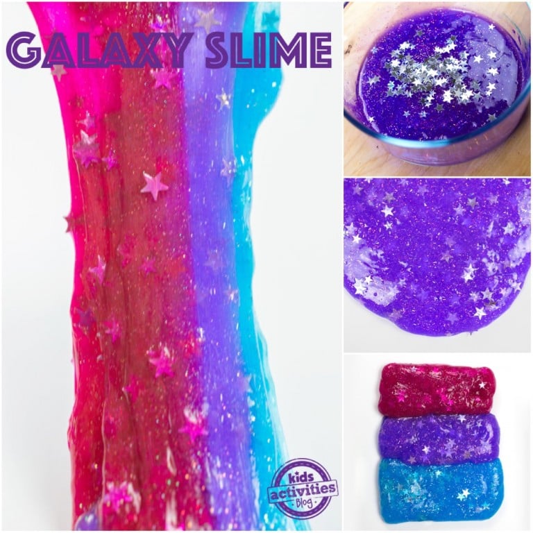 How to Make Slime: Galaxy Slime Recipe | Kids Activities Blog