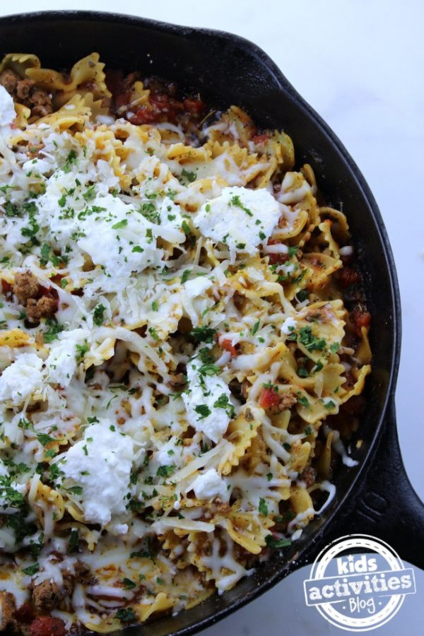 Easy One Pan Lasagna Recipe Kids Activities Blog Easy One Pan Lasagna Recipe Kids Activities Blog