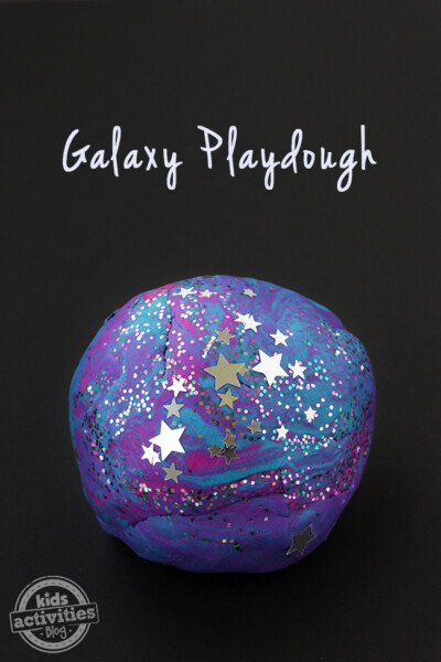 Galaxy Playdough - The Ultimate Glitter Playdough Recipe | Kids ...