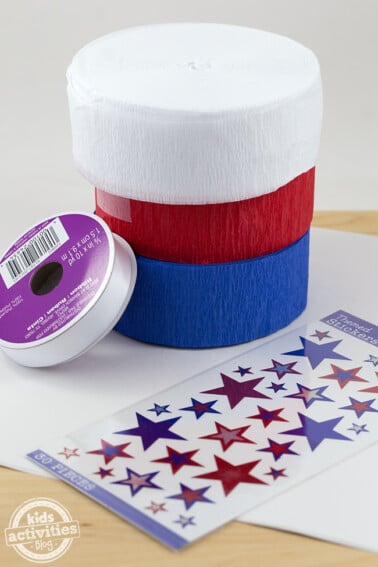 Easy Patriotic Paper Windsock Craft for Kids | Kids Activities Blog