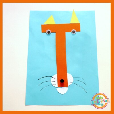 T Is For Tiger. Letter T Craft – ParentingBest.com