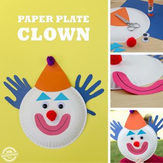 Paper Plate Clowns Kids Activities Blog