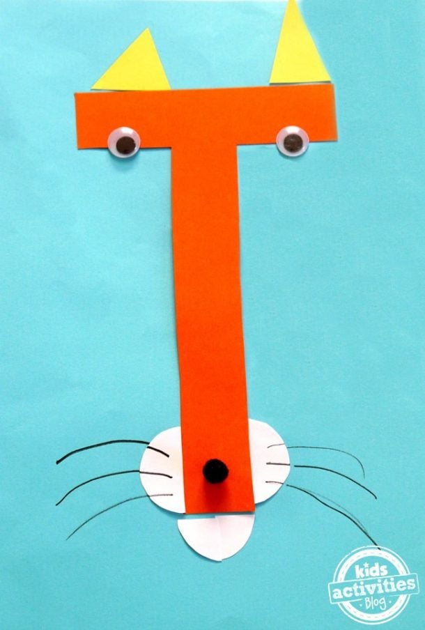 20+ Letter T Crafts & Activities - Preschoolers Learn the Alphabet ...