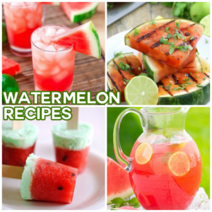 15 Easy & Delicious Watermelon Recipes Perfect for Summer | Kids ...