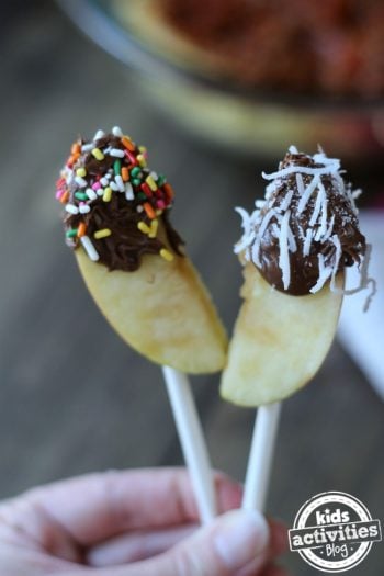 Easy Apple Nutella Pops Recipe Kids Activities Blog